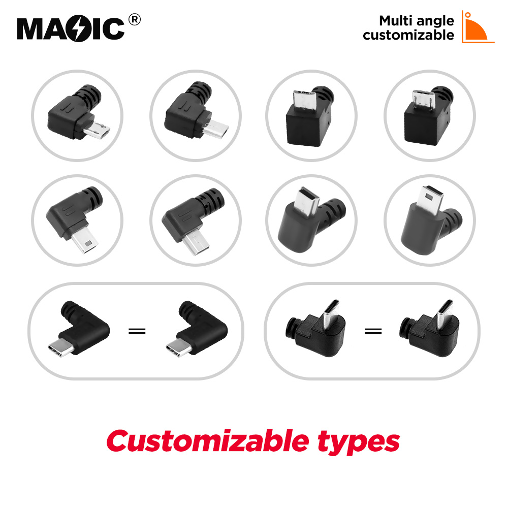 Wholesale micro-B male to micro-B Free design service, OEM Manufacturer